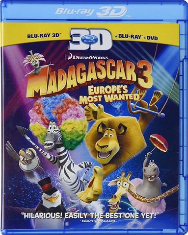 Madagascar 3 (3D+BR+DVD) - CeX (MX): - Comprar, Vender, Donar